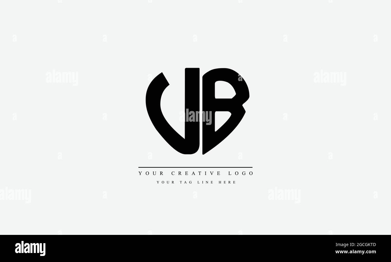 Ub logo design hi-res stock photography and images - Alamy