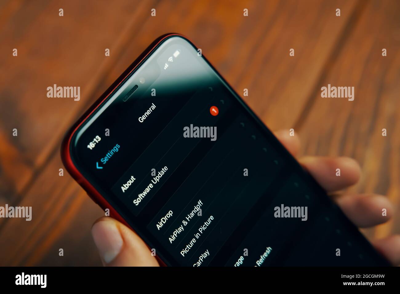 Notification system hi-res stock photography and images - Alamy