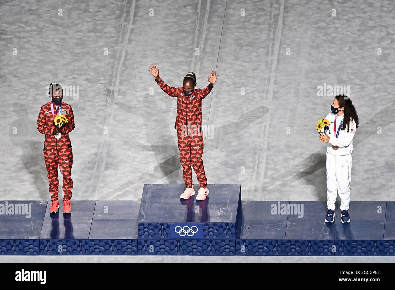 Olympic medal ceremony usa hi-res stock photography and images - Alamy