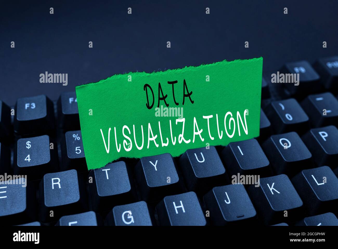 Conceptual display Data Visualization. Business concept representation ...
