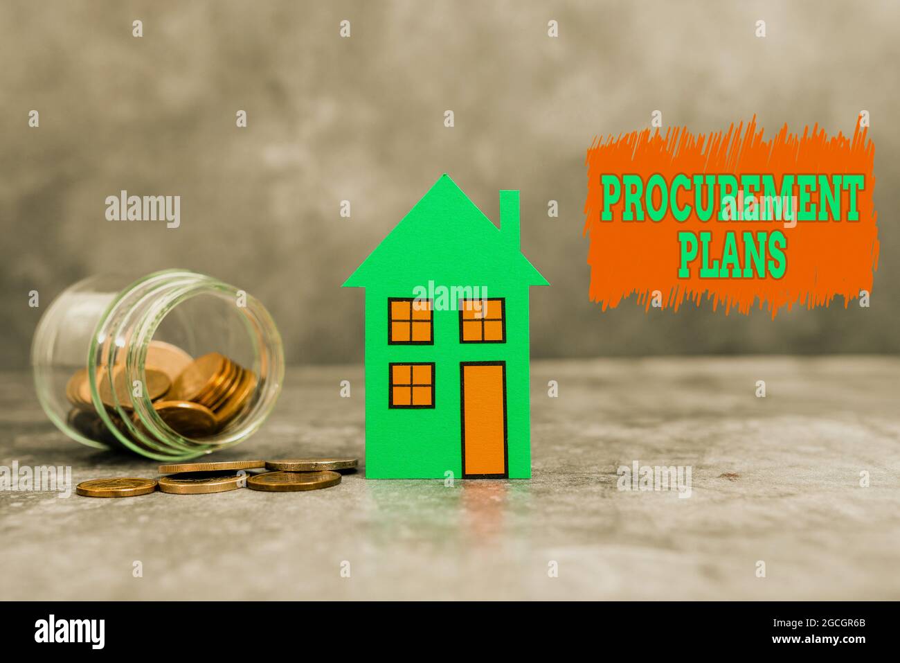 Handwriting text Procurement Plans. Word for determining the timeframes ...