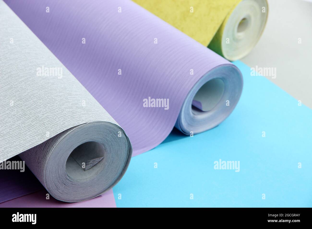 Wallpapers, close up Stock Photo - Alamy