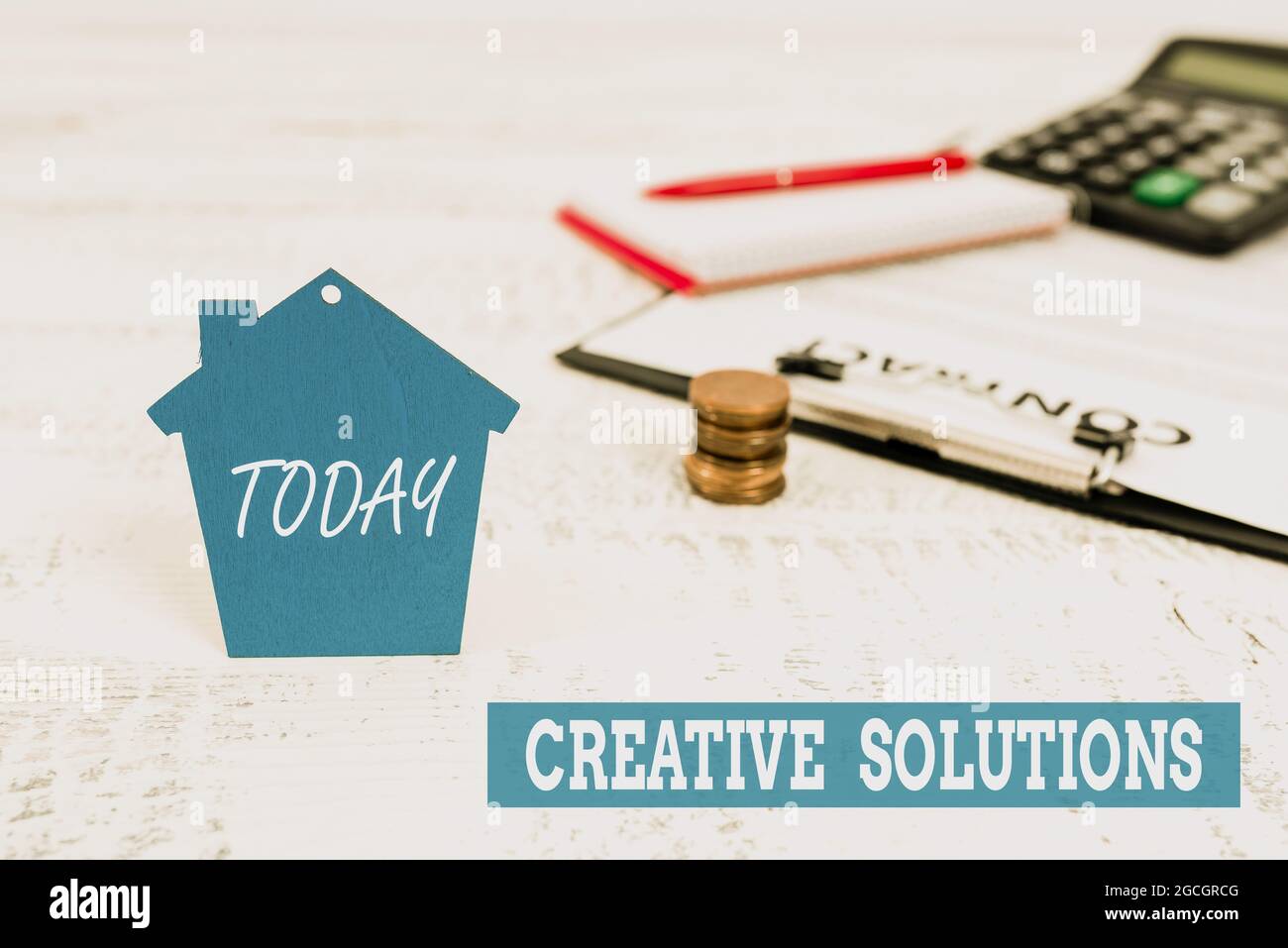 Writing displaying text Creative Solutions. Business showcase mental ...