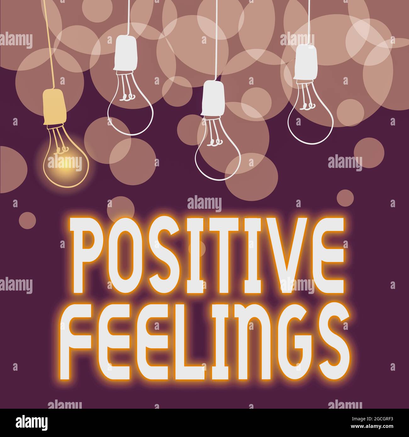 Sign displaying Positive Feelings. Conceptual photo any feeling where ...