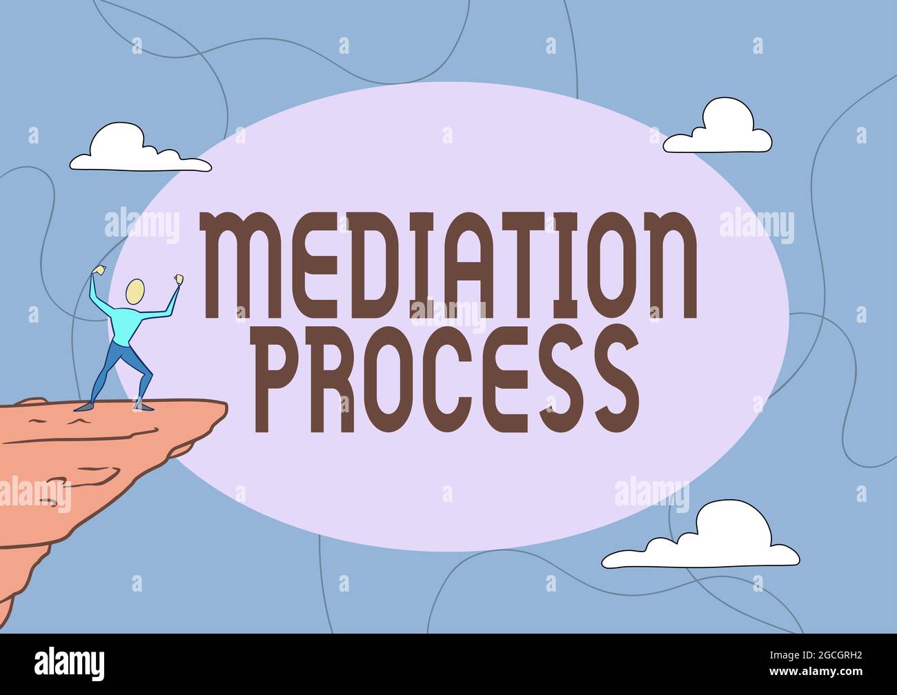 Inspiration showing sign Mediation Process. Internet Concept informal ...