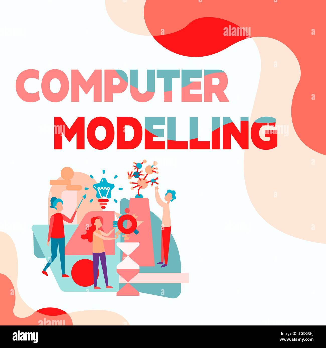 Inspiration showing sign Computer Modelling. Business overview using a ...