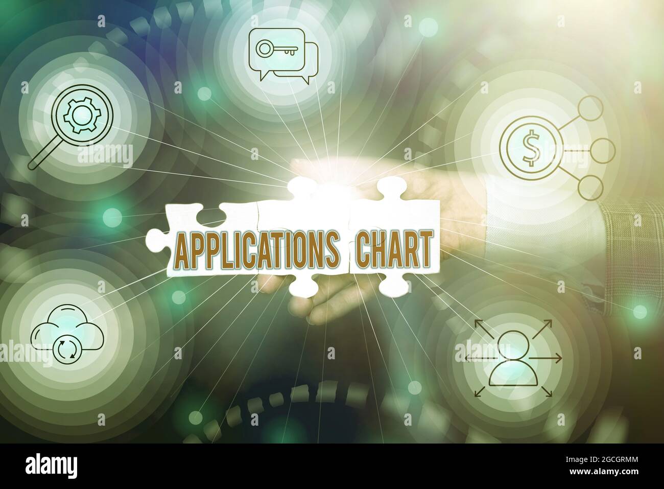 Sign displaying Applications Chart. Internet Concept graph used to ...