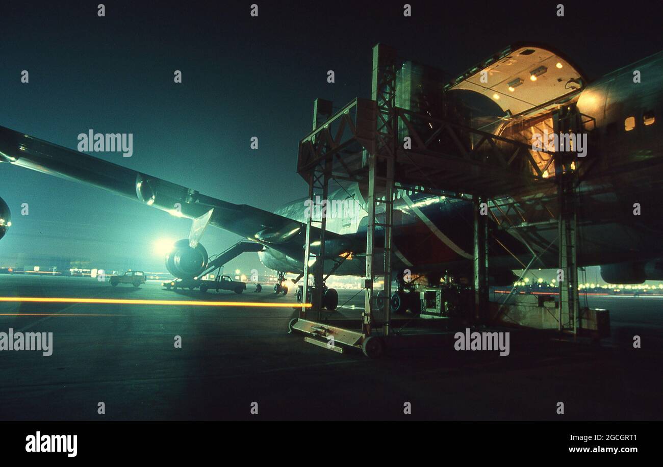 Gulf War One: Military supplies arriving at daharan air base Photograph ...