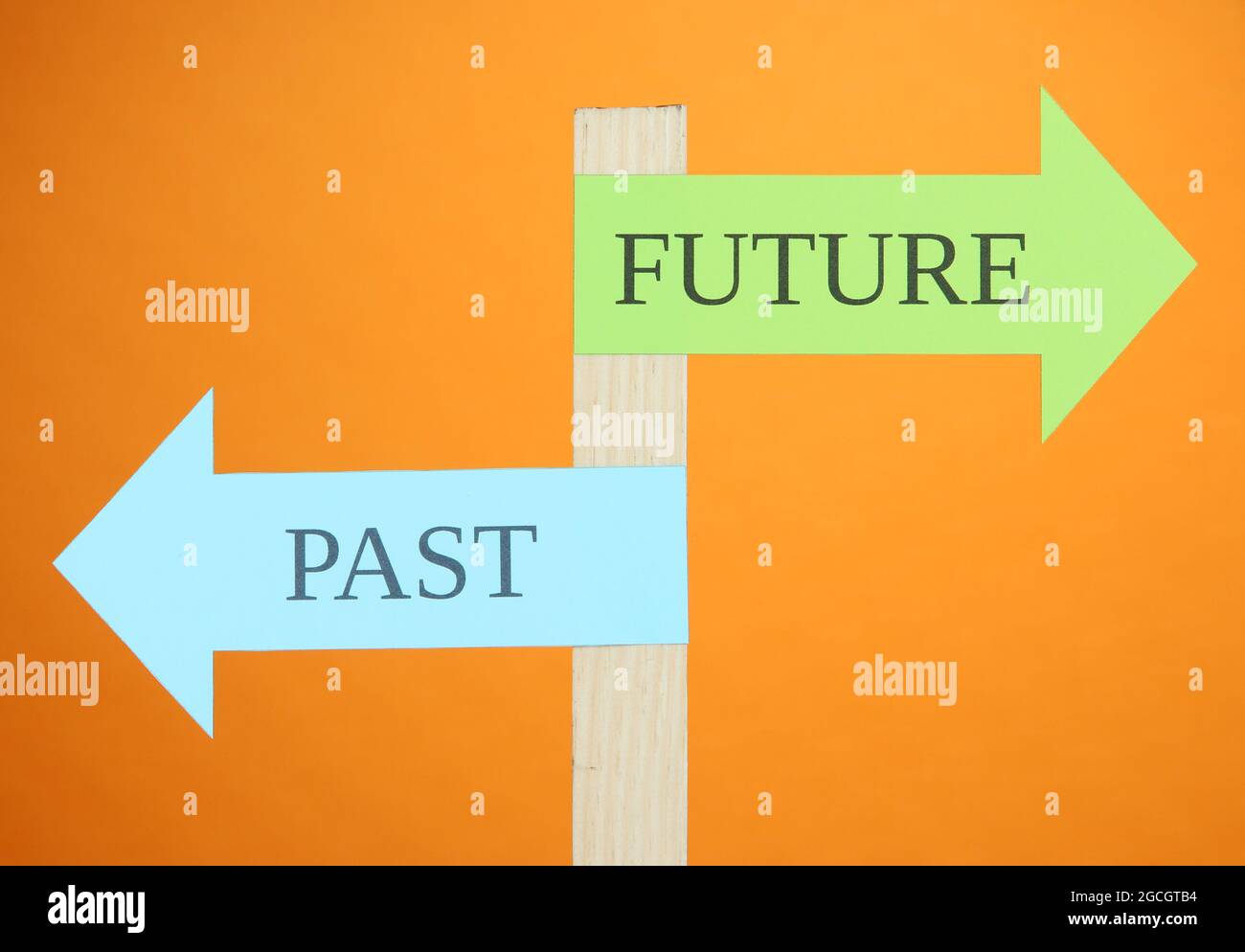 Conceptual road signs on choice and decisions Stock Photo - Alamy