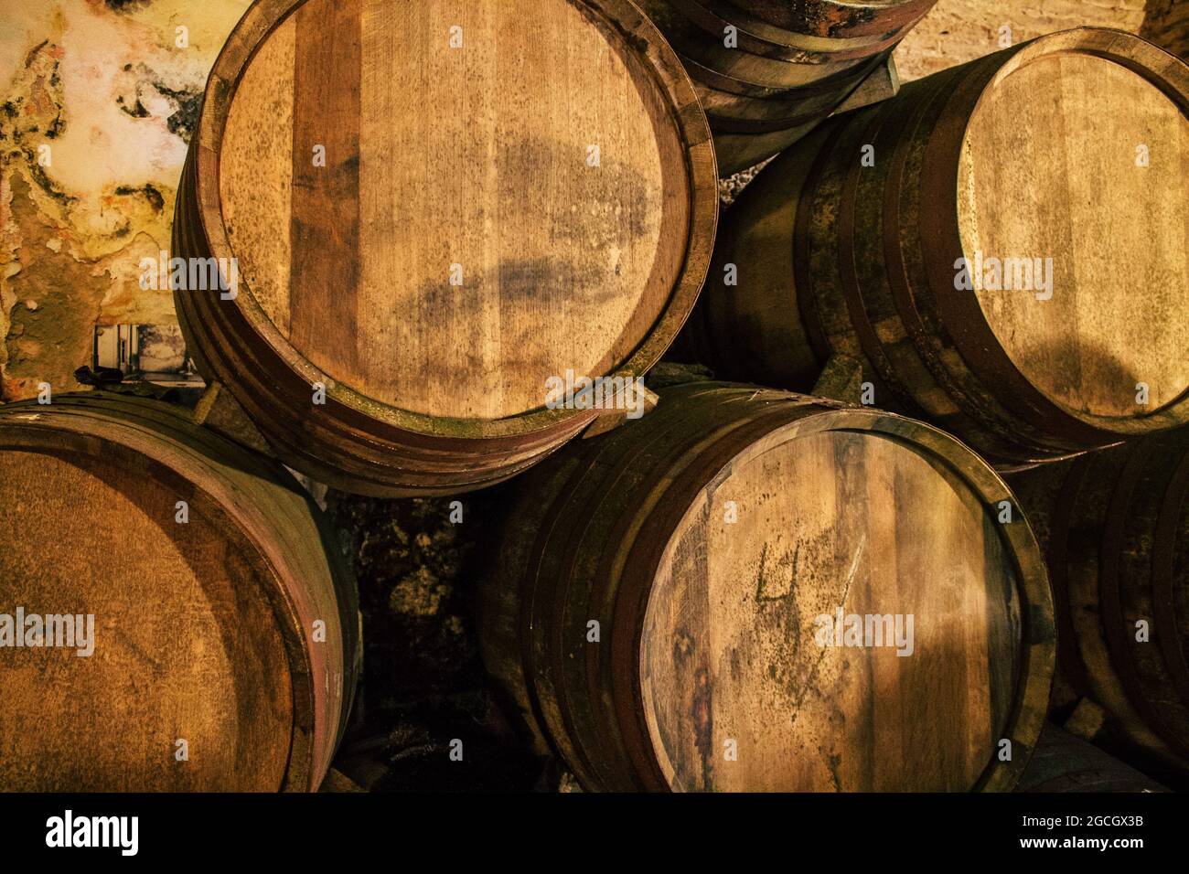 Carmona Spain August 03, 2021 Inside view of Anise Factory Los Hermanos ...
