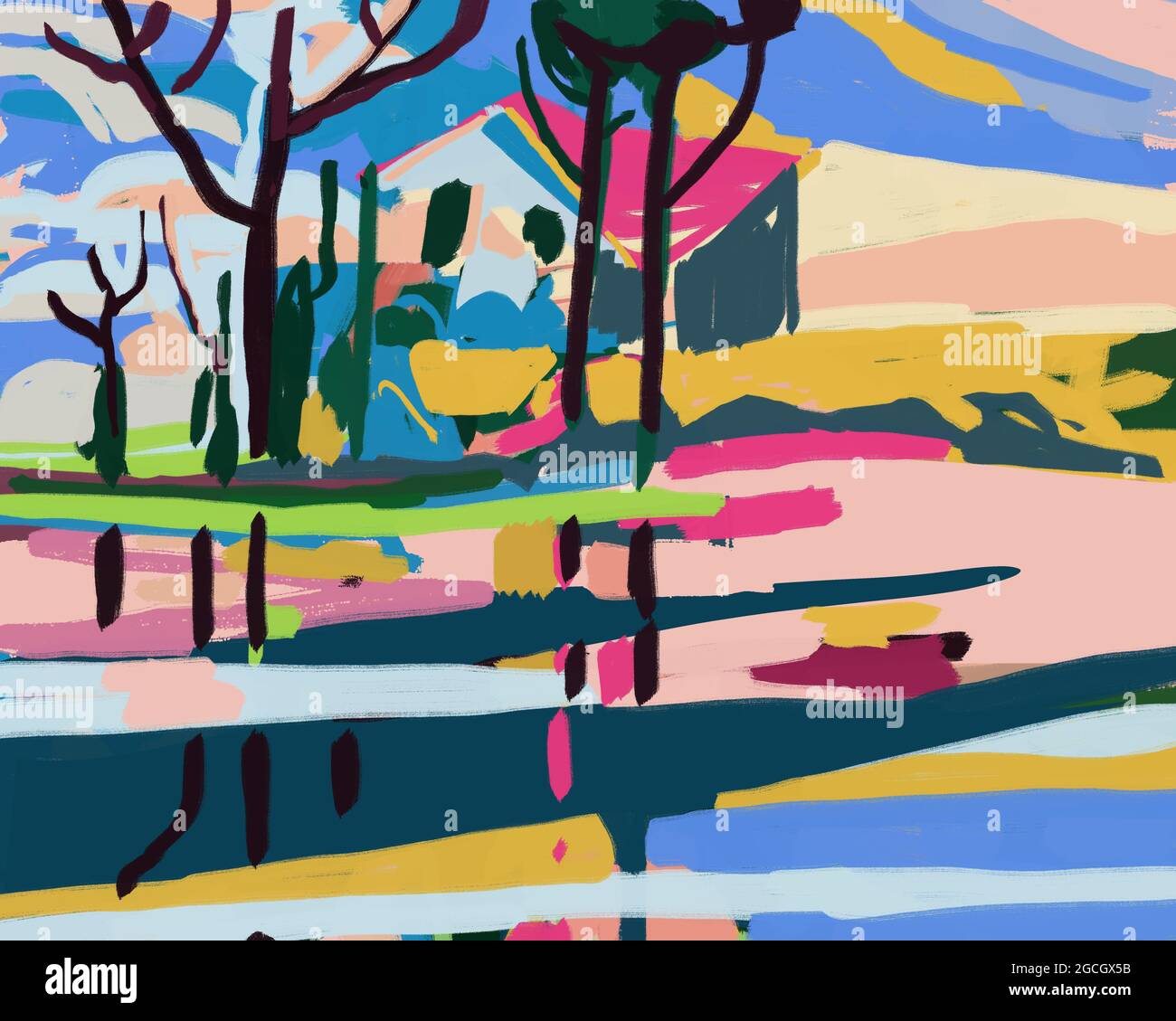 German Expressionism Painting High Resolution Stock Photography and ...