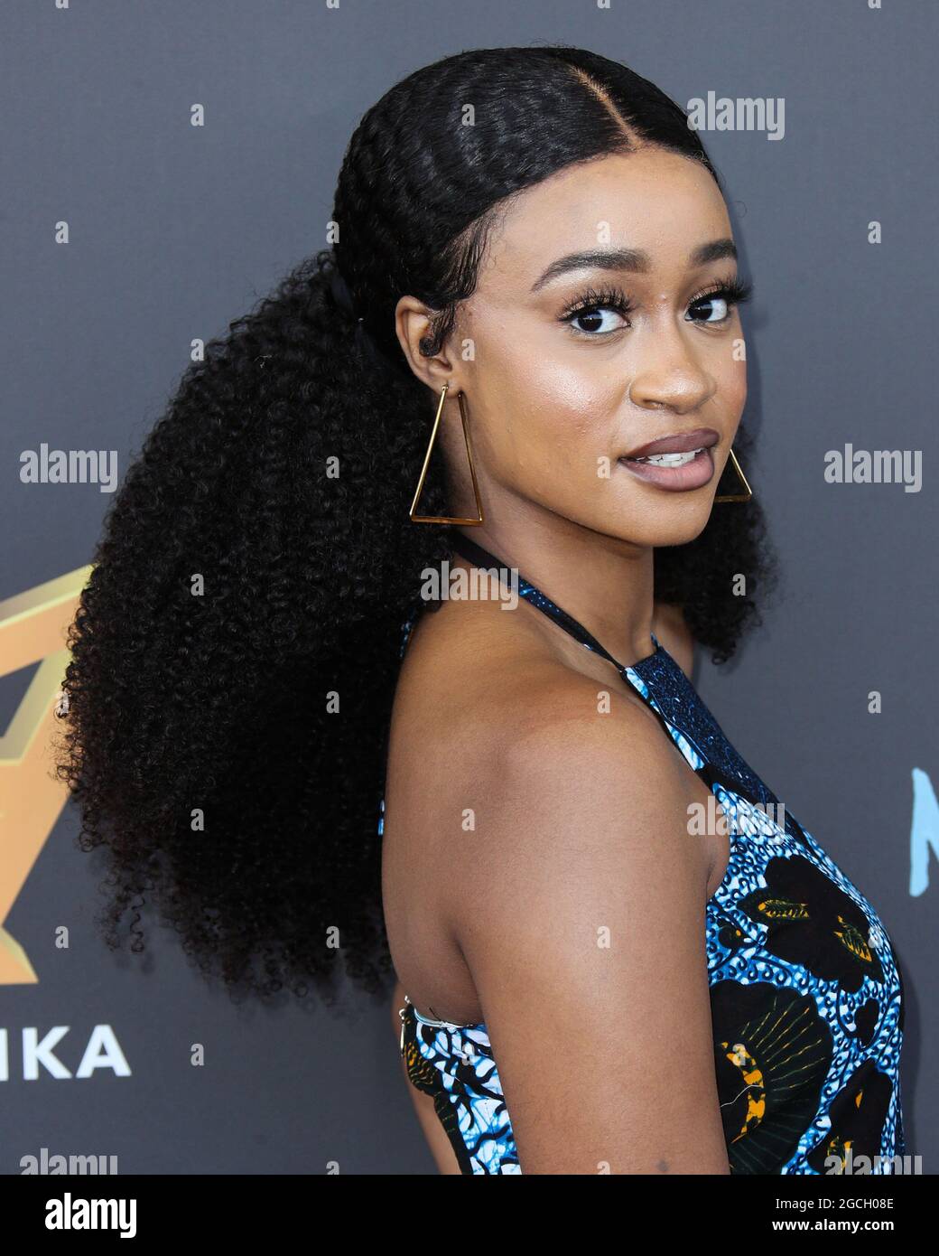 MARINA DEL REY, LOS ANGELES, CALIFORNIA, USA - AUGUST 08: Sharon Nwosu ...