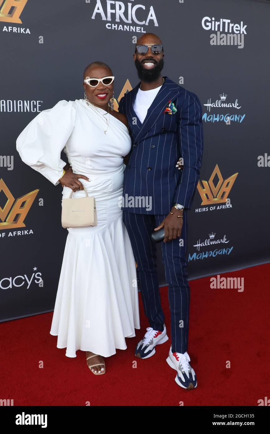 Marina Del Rey, California, USA. 8th August, 2021. Aisha Hinds and ...