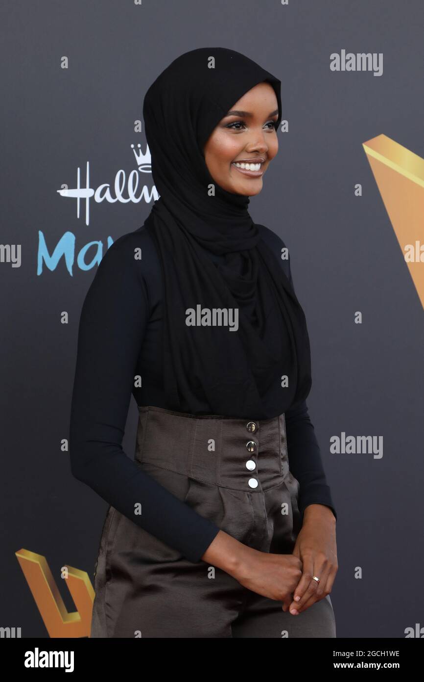 Marina Del Rey, California, USA. 8th August, 2021. Halima Aden ...