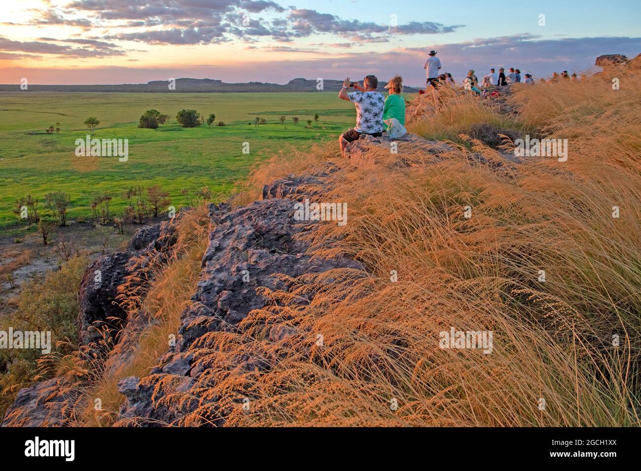 Sunset at Ubirr, Kakadu National Park Stock Photo - Alamy