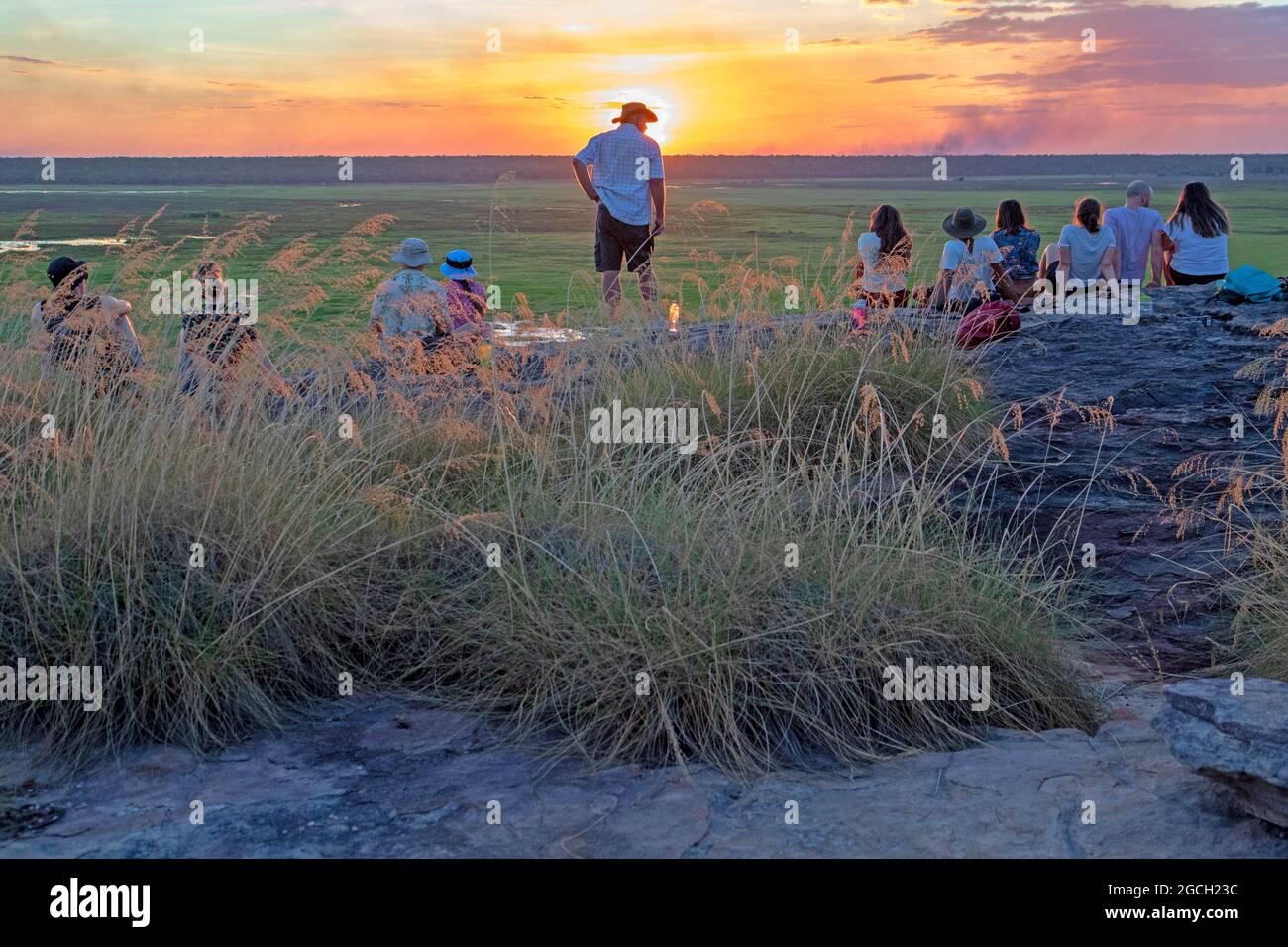Sunset at Ubirr, Kakadu National Park Stock Photo - Alamy