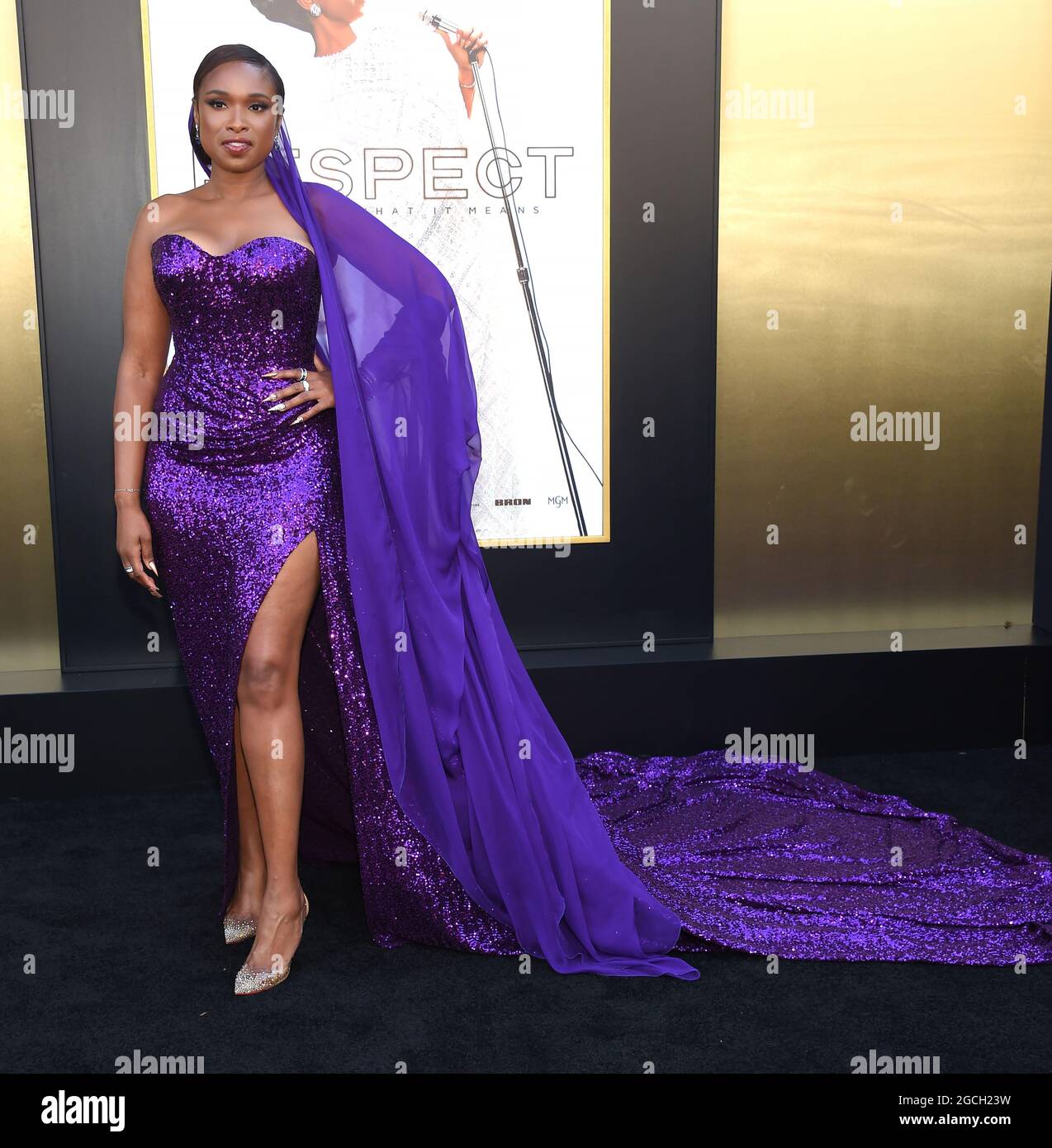 August 8, 2021, Westwood, California, USA: Jennifer Hudson arrives for ...