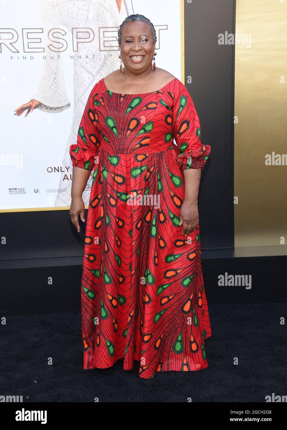 August 8, 2021, Westwood, California, USA: Kimberly Scott arrives for ...