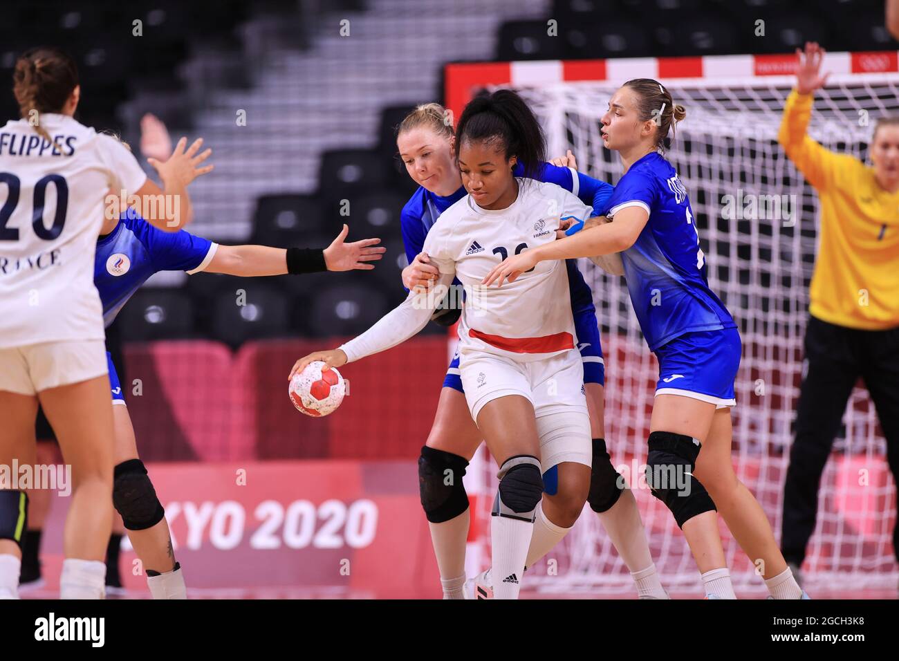 Pauletta FOPPA (FRA) in action for Team France versus Team ROC in the ...