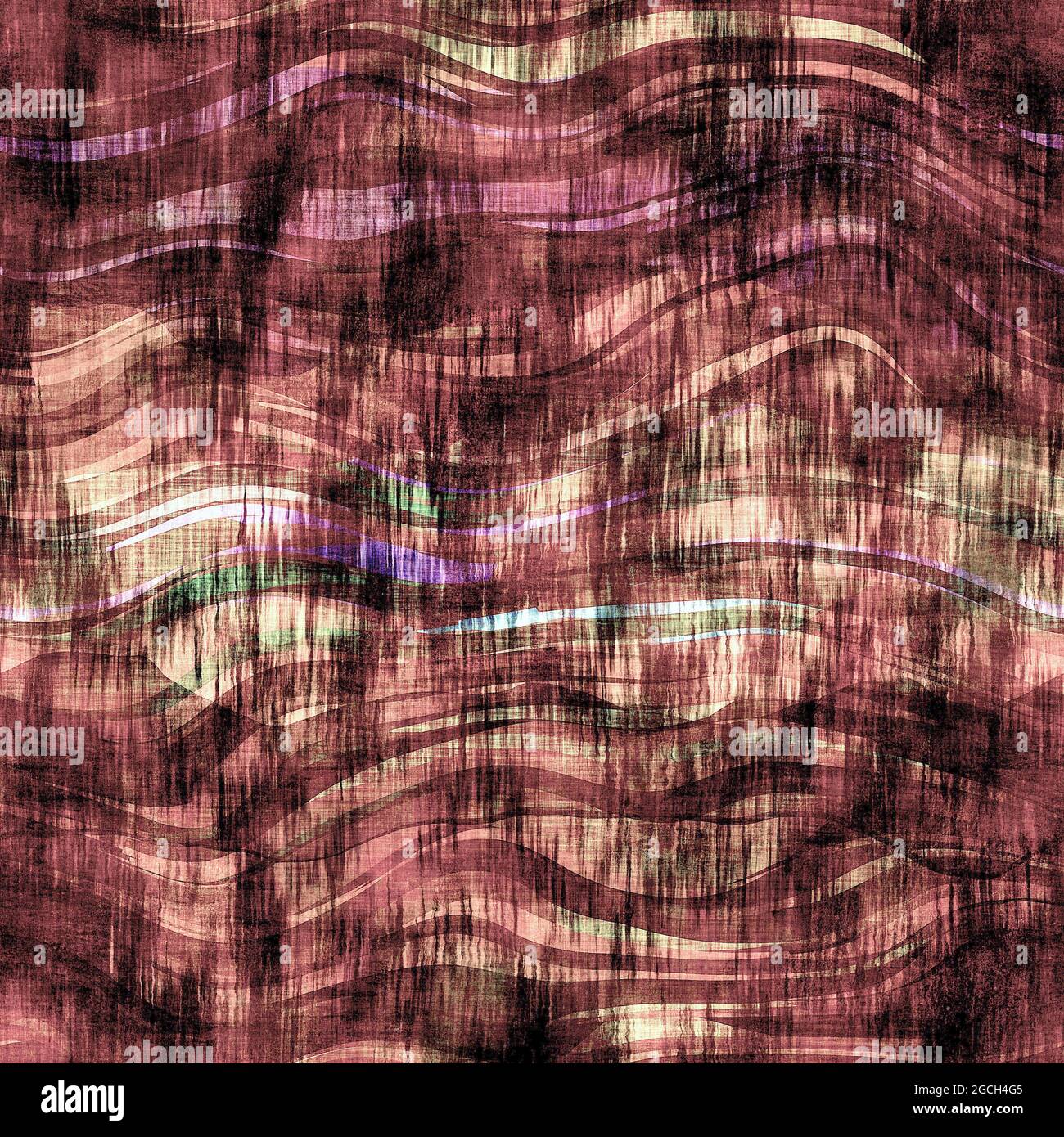 Funky camouflage space dyed style texture material. Seamless colorful ...