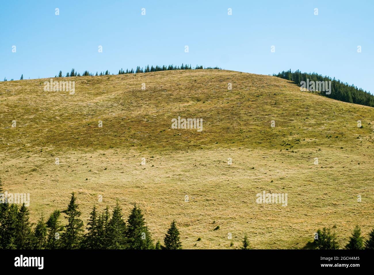 view from Cindrel mountains, Romania Stock Photo - Alamy