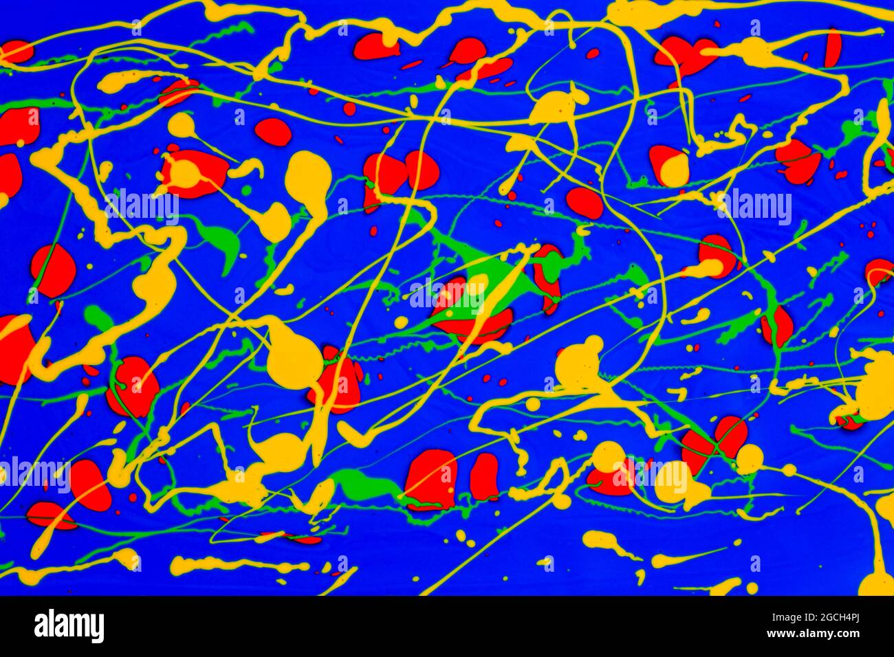 abstract rainbow color painting effect Stock Photo - Alamy