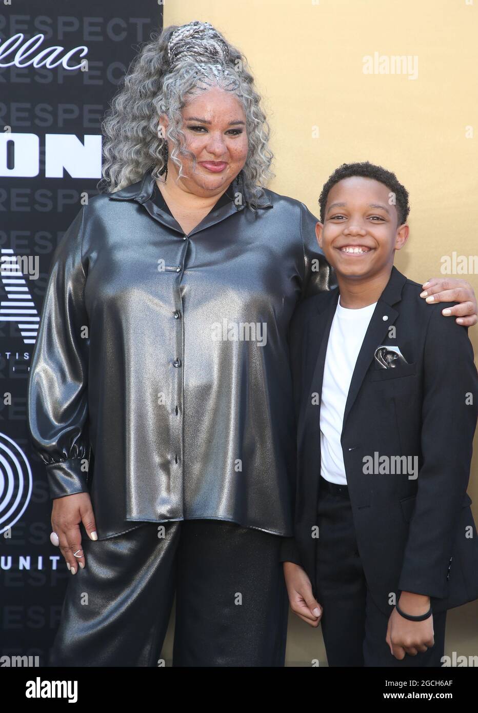 Los Angeles, Ca. 8th Aug, 2021. Liesly Tommy, Peyton Jackson, at Los ...