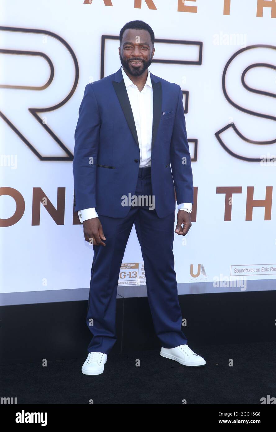 Los Angeles, Ca. 8th Aug, 2021. Gilbert Glenn Brown, at Los Angeles Premiere Of MGM's "Respect ...