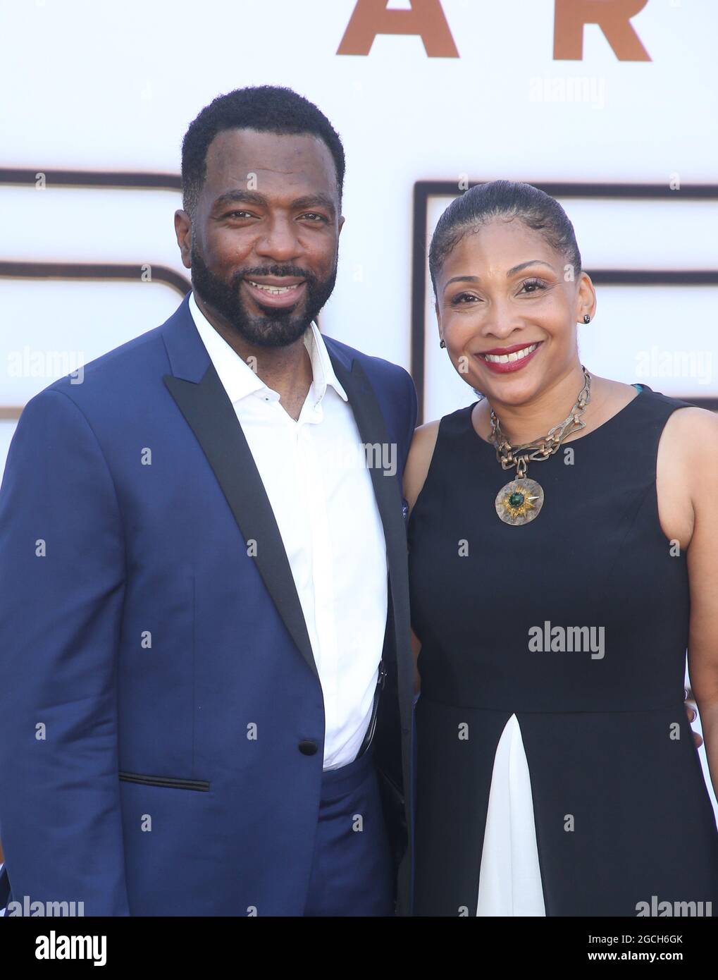 Los Angeles, Ca. 8th Aug, 2021. Gilbert Glenn Brown, Kuwana Haulsey, at Los Angeles Premiere Of ...