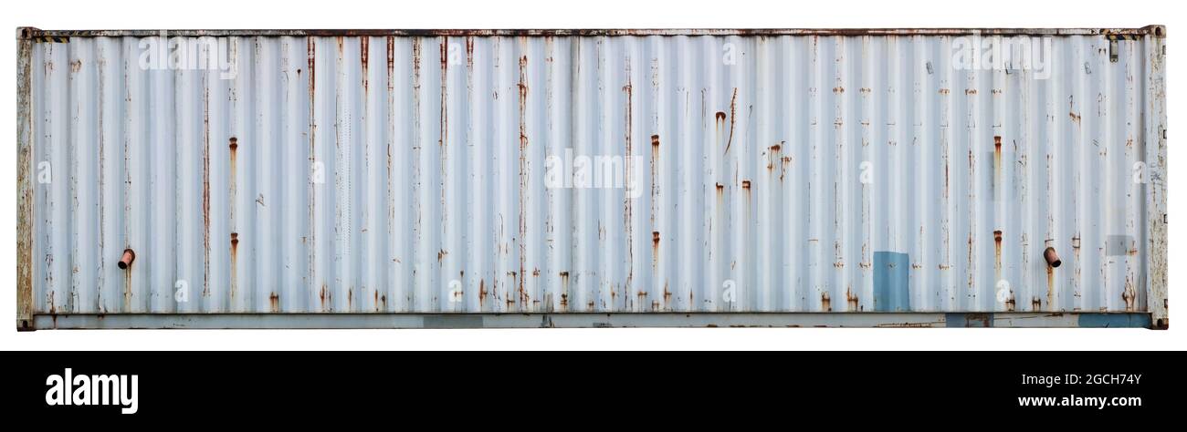 Rusty old shipping container hi-res stock photography and images - Alamy