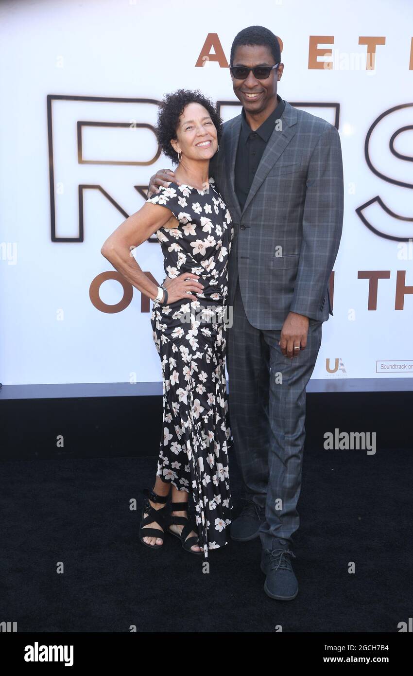 Los Angeles, Ca. 8th Aug, 2021. Stephanie Allain, Stephen Bray, at Los ...