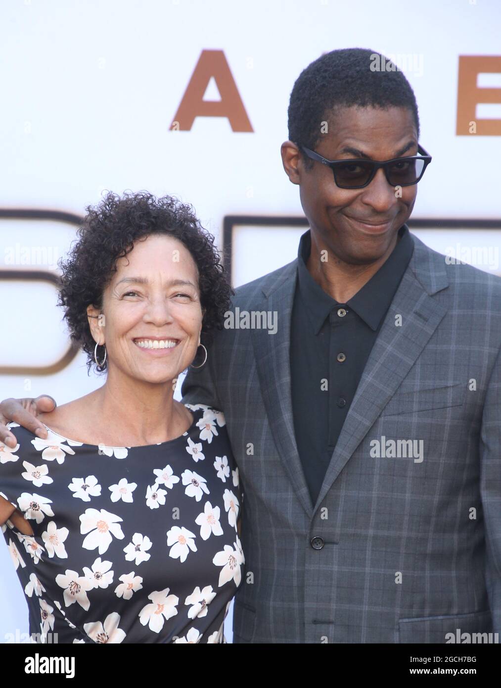 Los Angeles, Ca. 8th Aug, 2021. Stephanie Allain, Stephen Bray, at Los ...