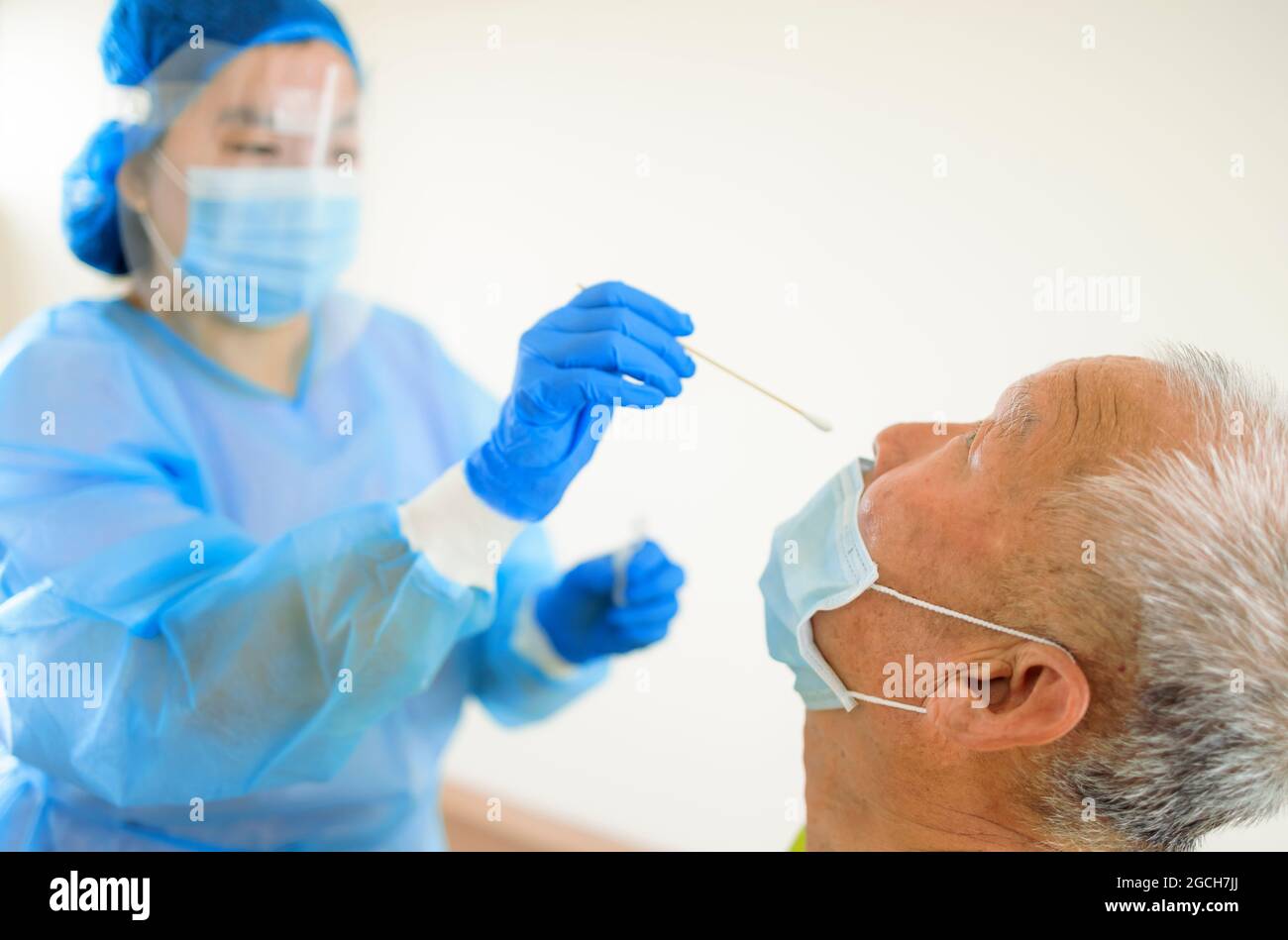 Medical check man hi-res stock photography and images - Alamy