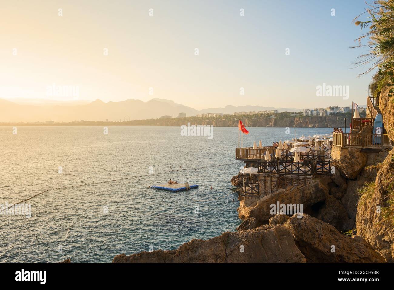 Beautiful rocky shore antalya turkey hi-res stock photography and ...