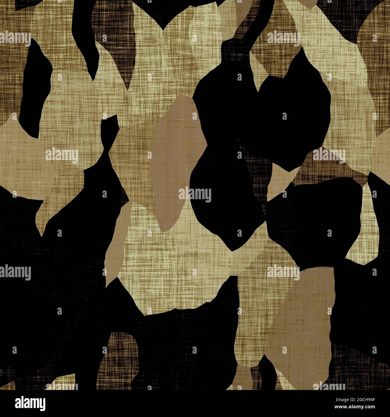 Camouflage dark underbrush wood style texture material. Seamless ...