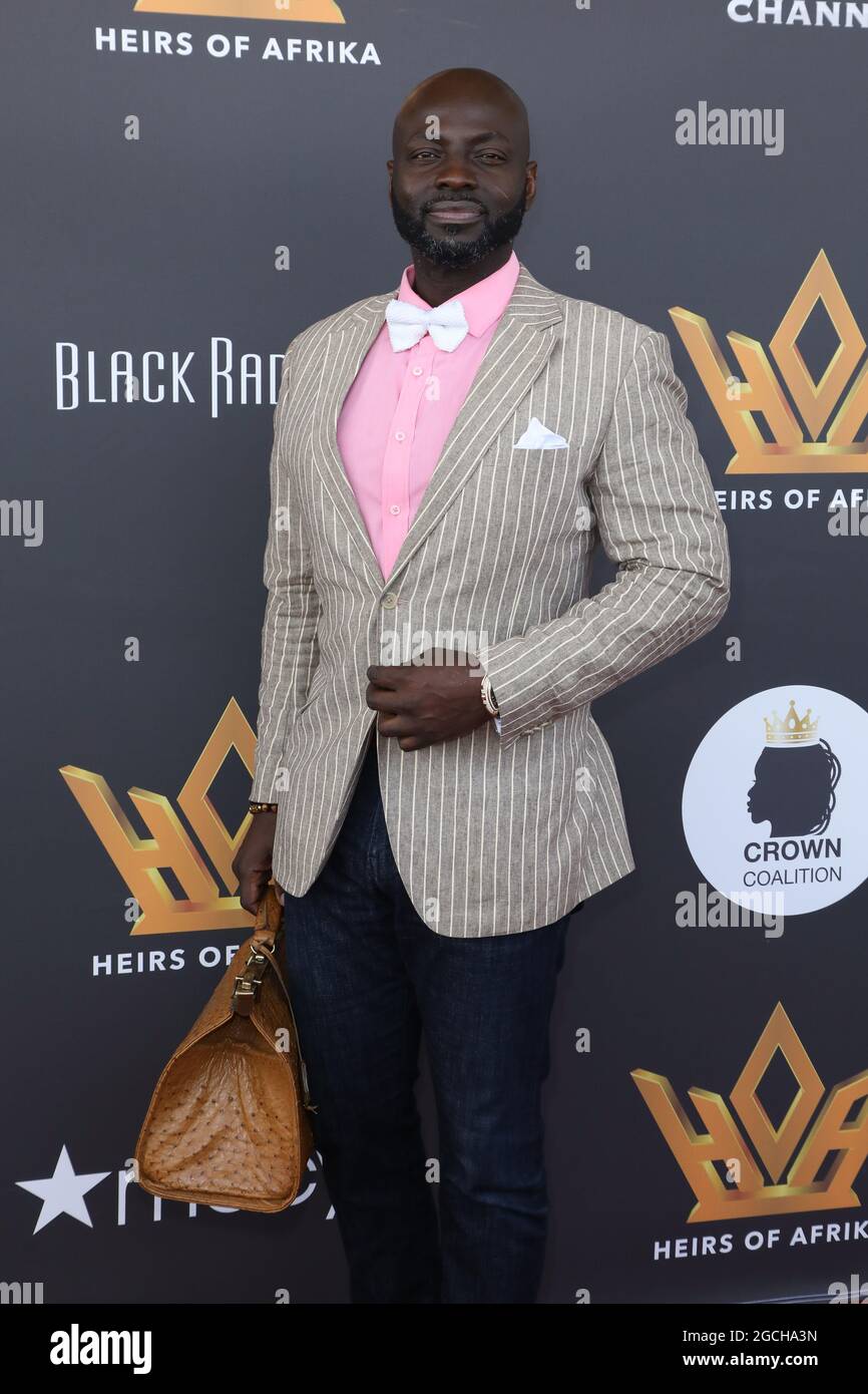 Marina Del Rey, California, USA. 8th August, 2021. Michael K. Obeng, M ...