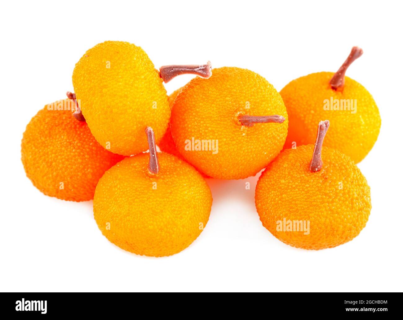 Small tangerines, isolated on white Stock Photo - Alamy