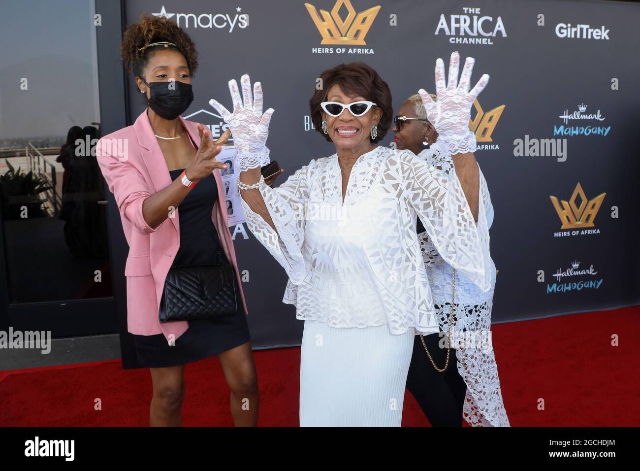 Marina Del Rey, California, USA. 8th August, 2021. Congresswoman Maxine ...