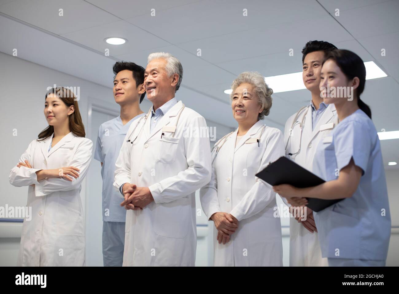 Portrait of medical team Stock Photo - Alamy