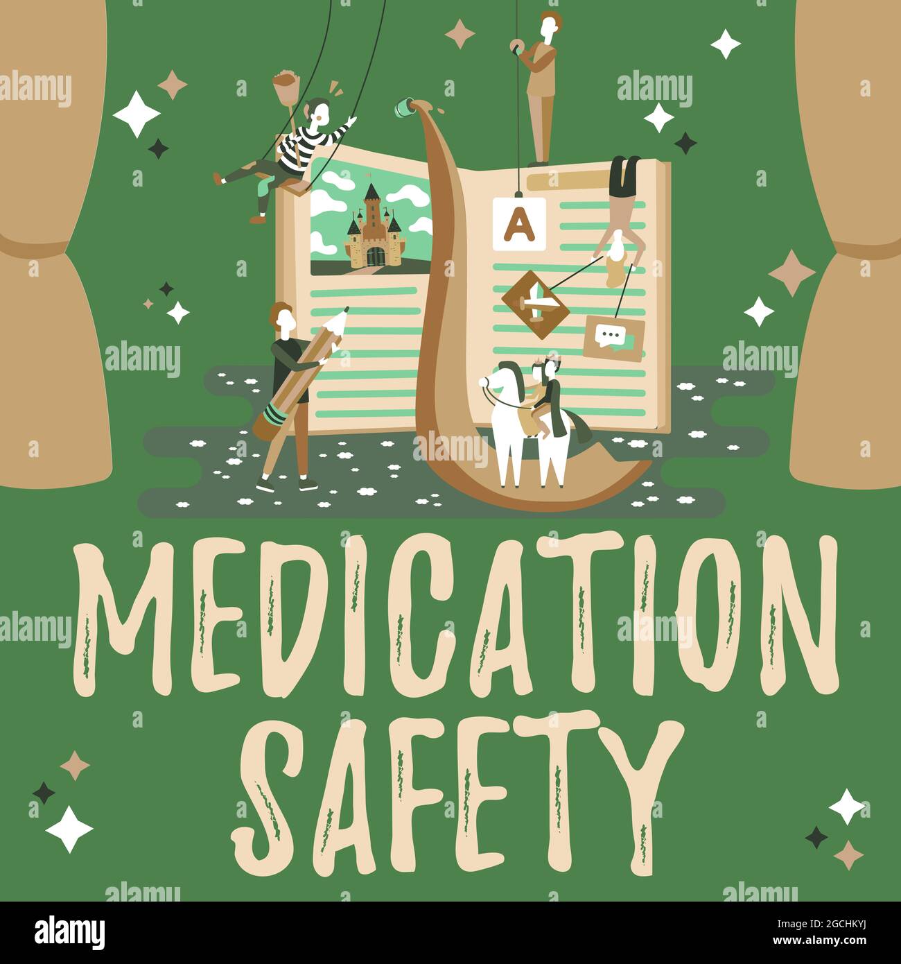 Conceptual caption Medication Safety. Conceptual photo freedom from ...