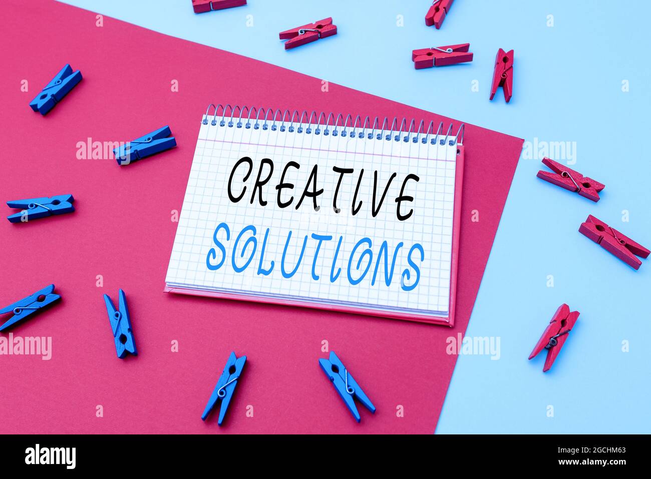 Sign displaying Creative Solutions. Concept meaning mental process of ...