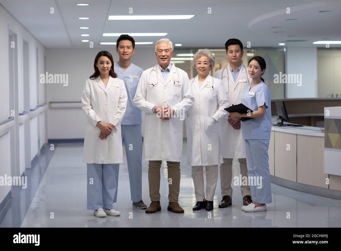 Portrait of medical team Stock Photo - Alamy