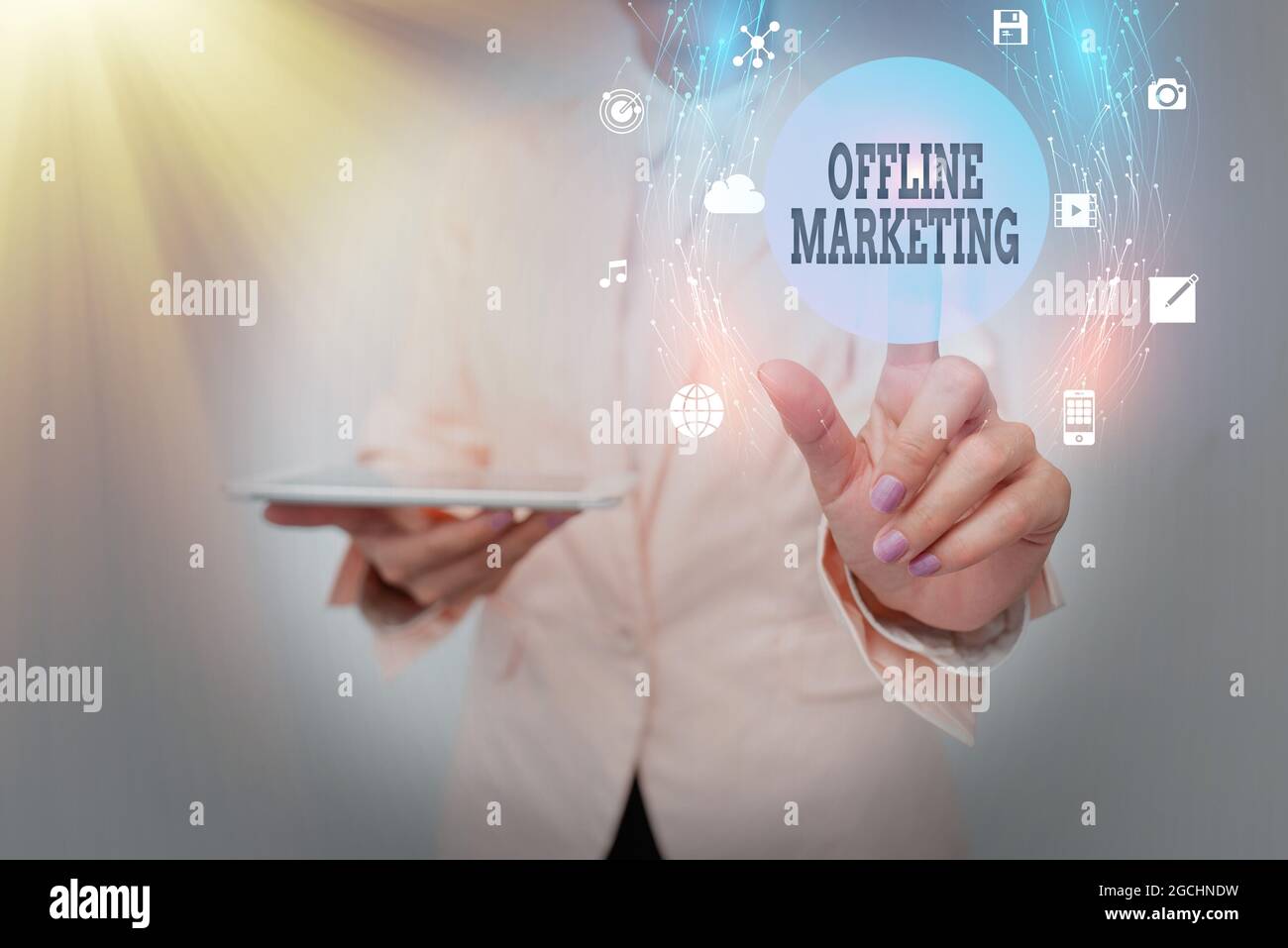 Offline television with the phone hi-res stock photography and images ...