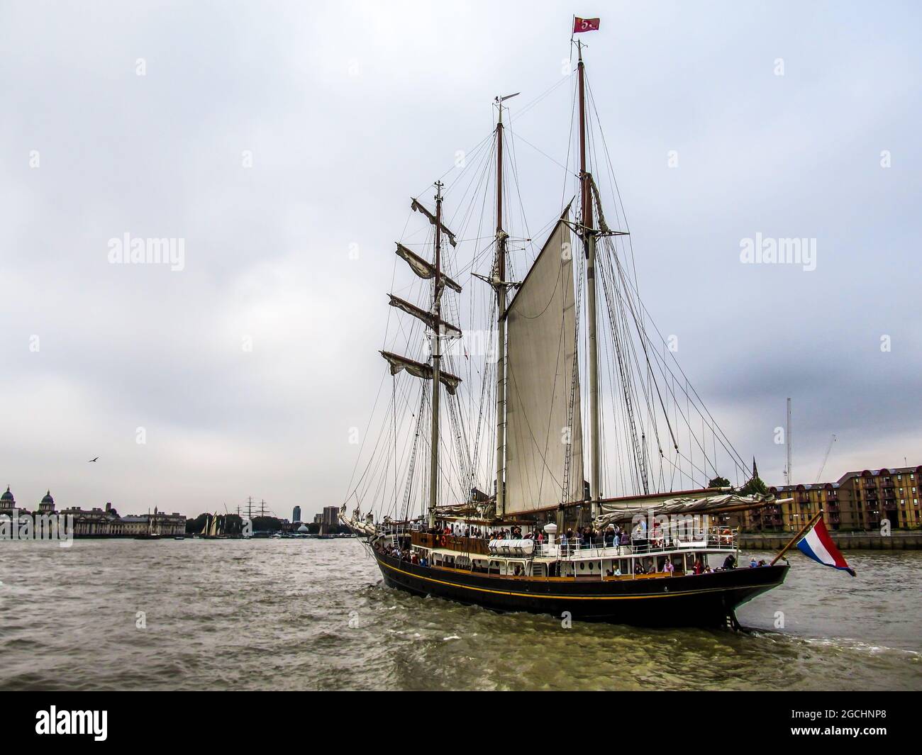 Two square rigged masts hi-res stock photography and images - Alamy