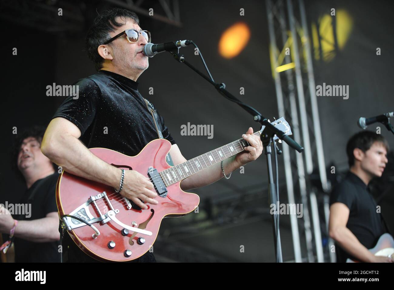 The Lightning Seeds Performing at Lets Rock Leeds 80s Festival , Leeds ...