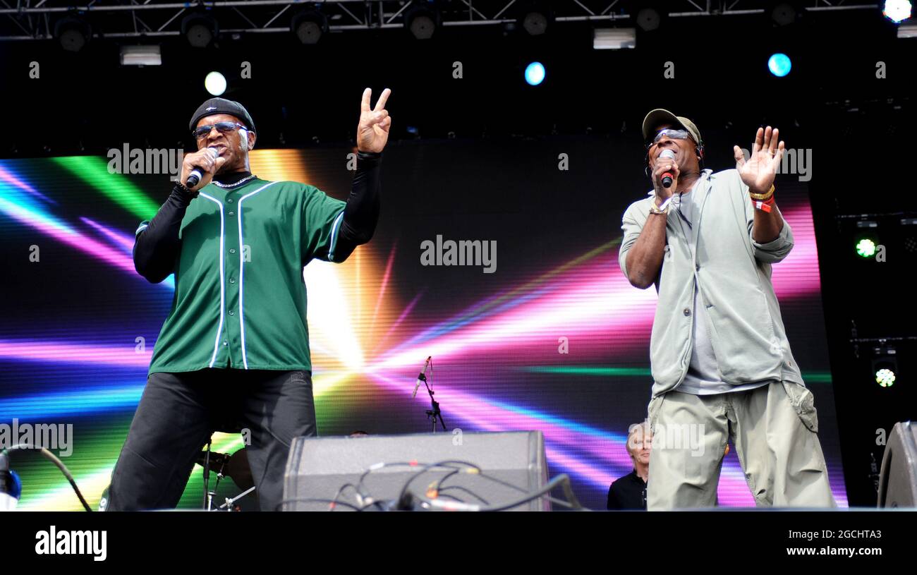 The Real Thing performing at Lets Rock Leeds , Leeds Stock Photo - Alamy