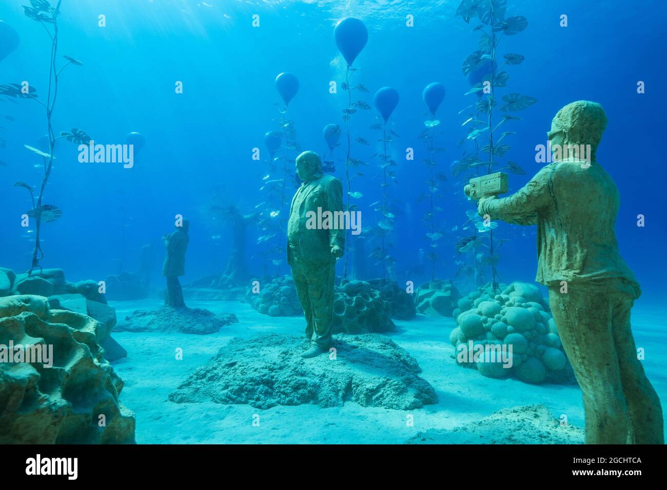 Museum of Underwater Sculpture Ayia Napa (MUSAN). Art work sculptor ...