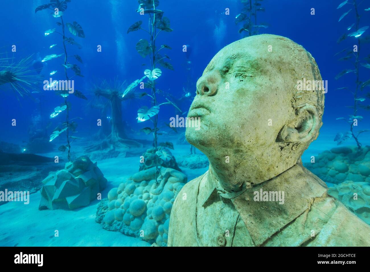 Museum of Underwater Sculpture Ayia Napa (MUSAN). Art work sculptor ...