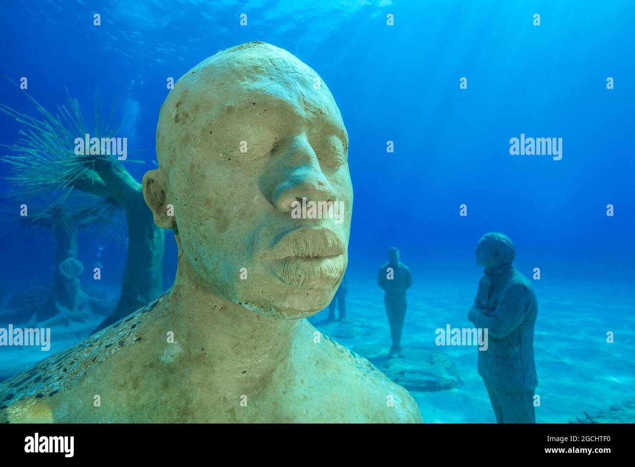 Museum of Underwater Sculpture Ayia Napa (MUSAN). Art work sculptor ...