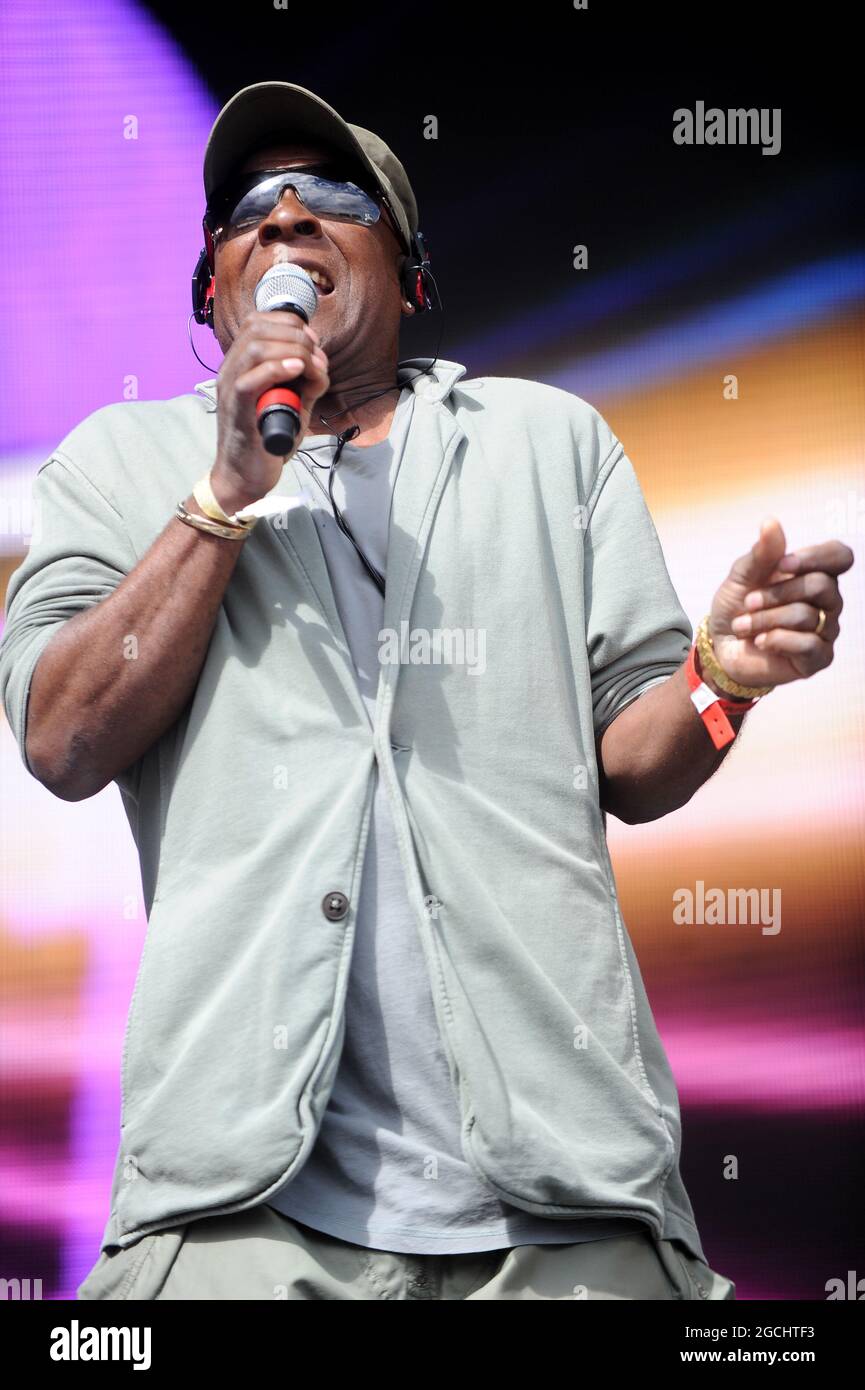 The Real Thing performing at Lets Rock Leeds , Leeds Stock Photo - Alamy